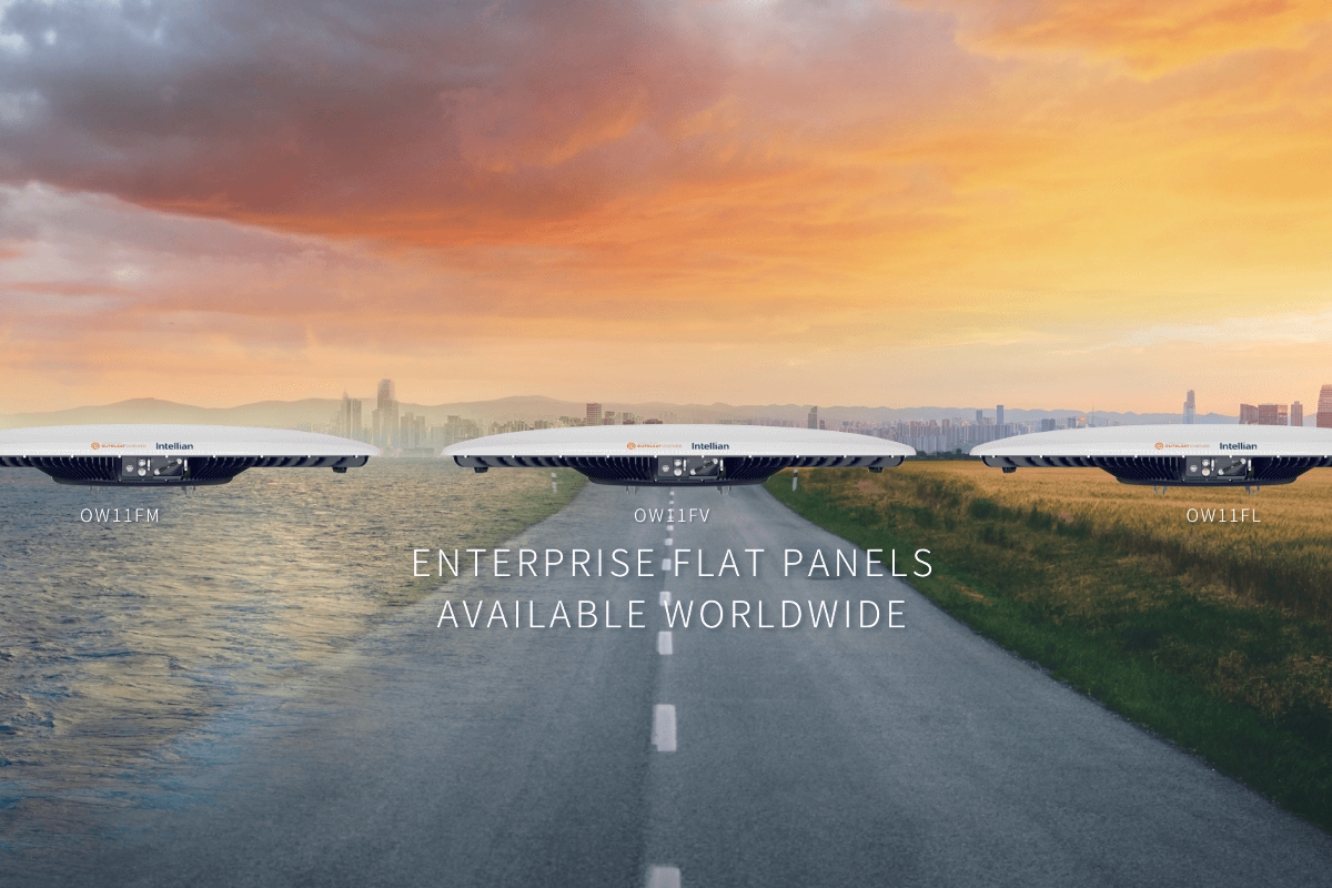 Intellian’s Flat Panel Series Complete as Enterprise Flat Panels Go Live on Eutelsat’s OneWeb ...