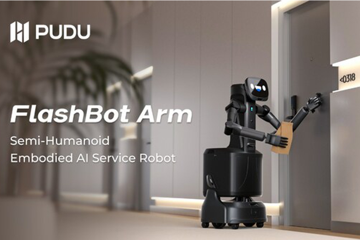 Pudu Robotics Unveils FlashBot Arm: A Semi-Humanoid Embodied AI Service ...