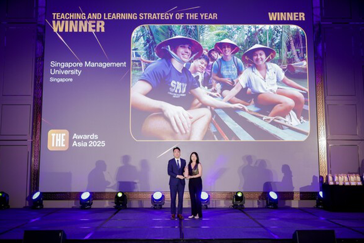 SMU wins prestigious THE Awards Asia 2025 – Teaching & Learning Strategy of the Year - IMQ21 ...