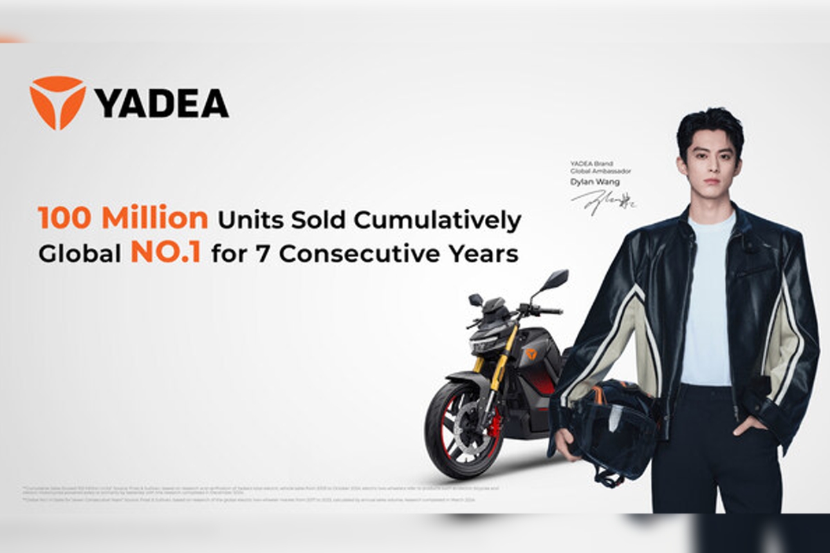 Yadea hits 100 million units in global sales, with the new announcement ...